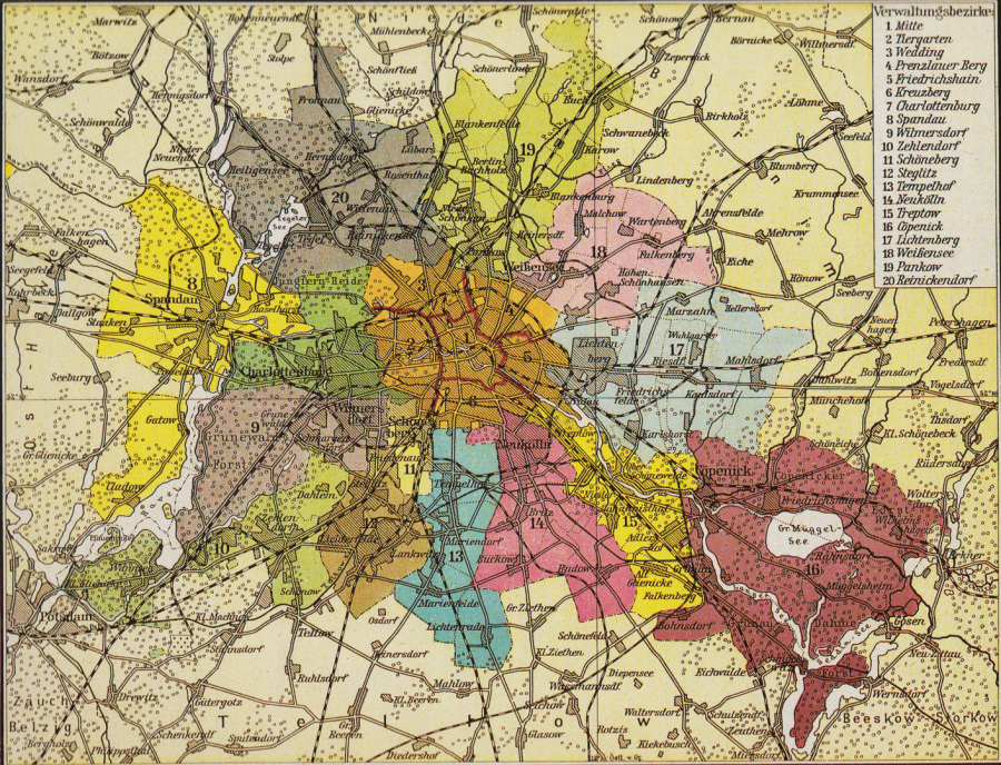 Lorenz-Nonvaleurs, historische Wertpapiere - Groß-Berlin, 1920